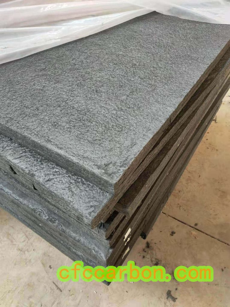 Chopped fiber /short fiber insulation graphite felt -CFCCARBON